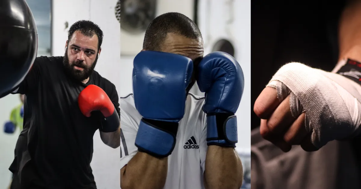 Lights, Camera, Knockout! Boxing Gloves in Action - dg2market.com